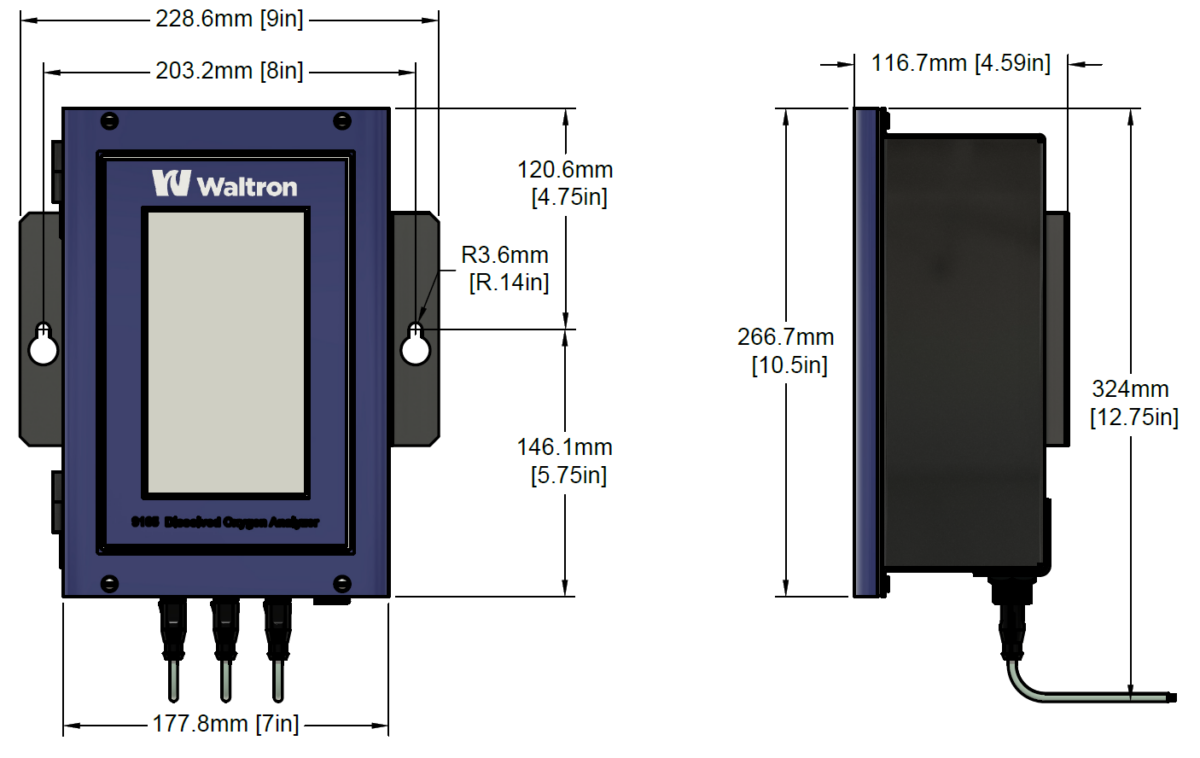 9165 Dissolved Oxygen Analyzer - Waltron
